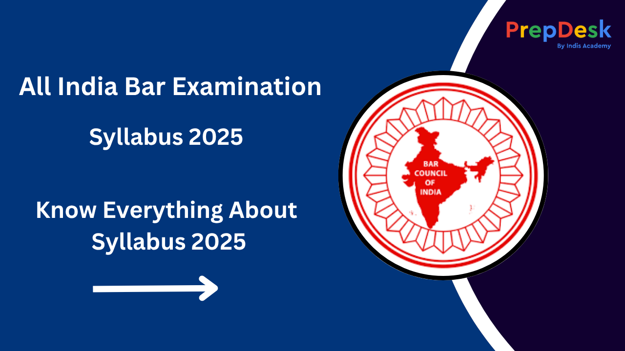 AIBE Syllabus 2025 – Subject-Wise Topics & Pattern - Prepdesk